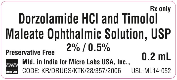 DORZOLAMIDE HYDROCHLORIDE AND TIMOLOL MALEATE- dorzolamide ...