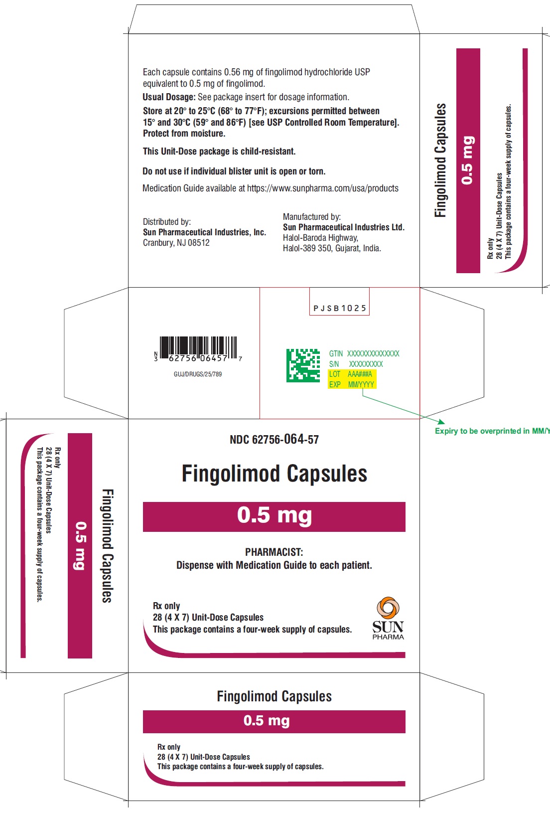 Fingolimod by Sun Pharmaceutical Industries, Inc. / Sun Pharmaceutical ...
