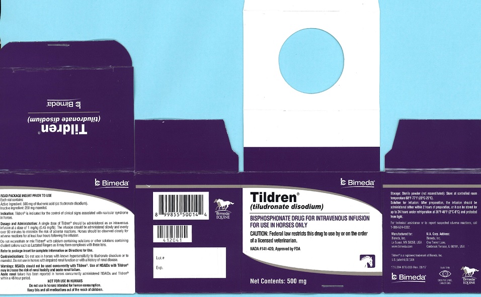TILDREN- tiludronate disodium powder, for solution