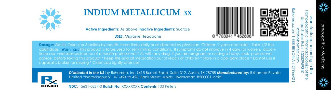 INDIUM METALLICUM pellet