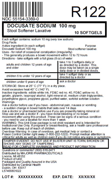 DOCUSATE SODIUM - STOOL SOFTENER LAXATIVE- docusate sodium capsule ...