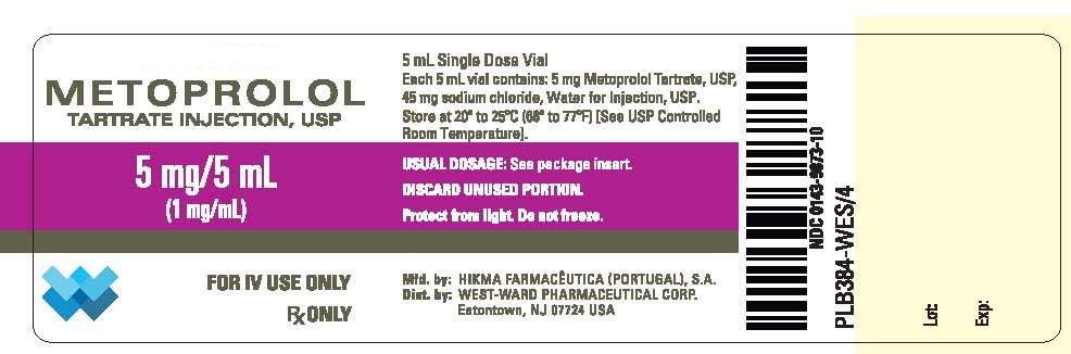 METOPROLOL TARTRATE injection, solution