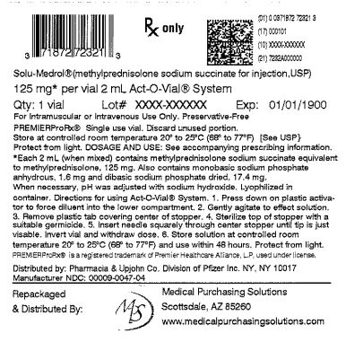 SOLU-MEDROL- methylprednisolone sodium succinate injection, powder, for ...
