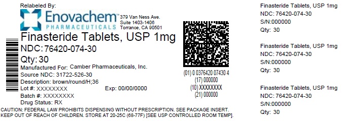FINASTERIDE tablet, film coated