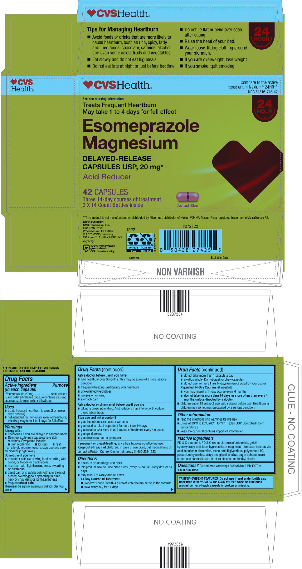 ESOMEPRAZOLE- esomeprazole magnesium capsule, delayed release