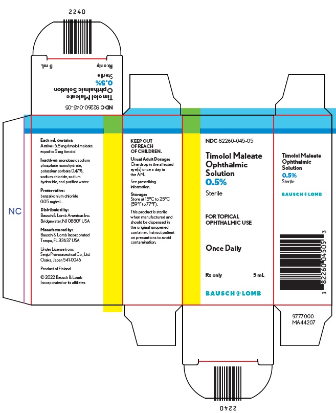 TIMOLOL MALEATE solution/ drops