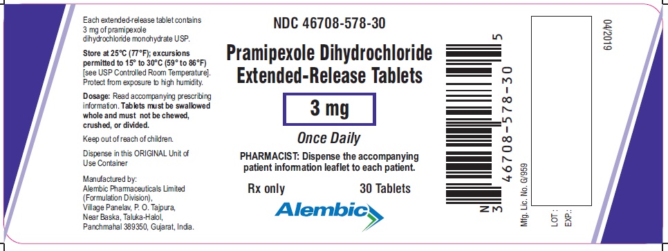 PRAMIPEXOLE DIHYDROCHLORIDE tablet, extended release