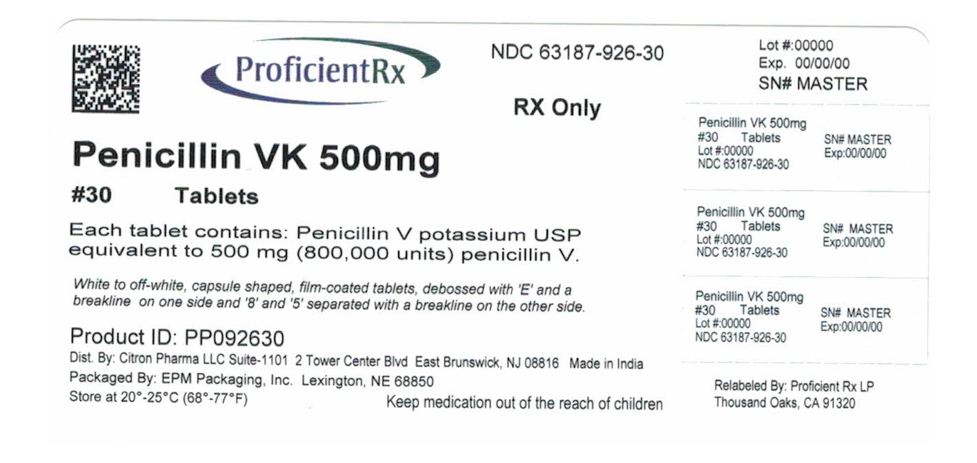 PENICILLIN V POTASSIUM tablet, film coated