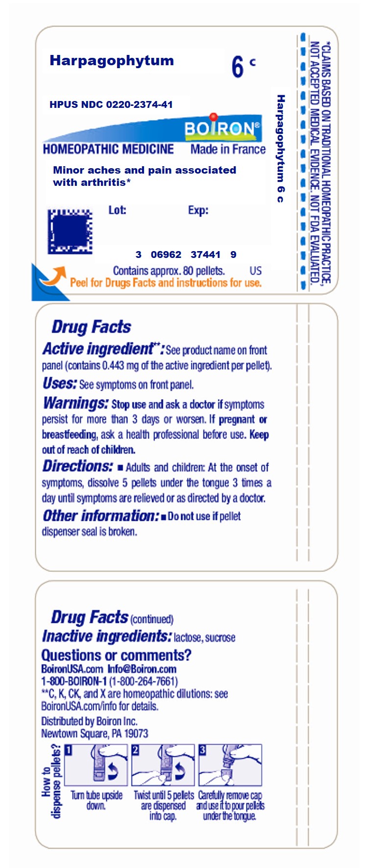 HARPAGOPHYTUM- harpagophytum procumbens root pellet