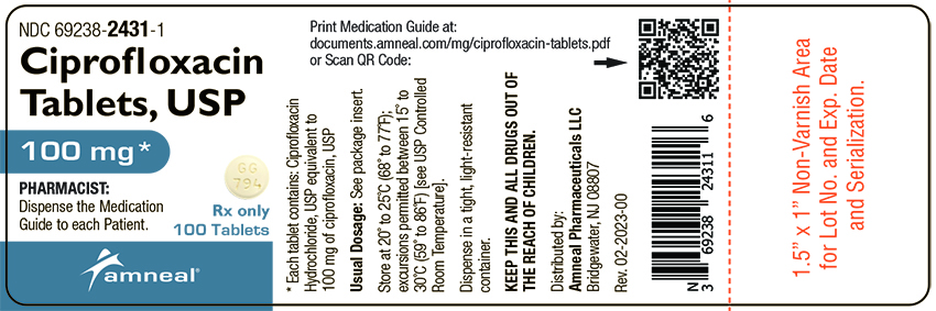 CIPROFLOXACIN tablet, film coated