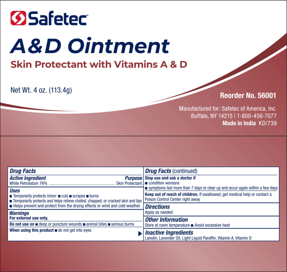 A AND D- petrolatum ointment