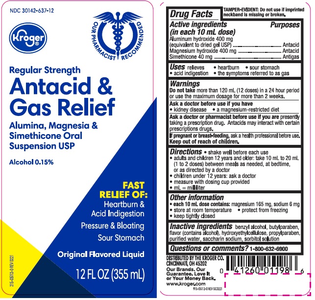 REGULAR STRENGTH ANTACID- aluminum hydroxide, magnesium hydroxide ...