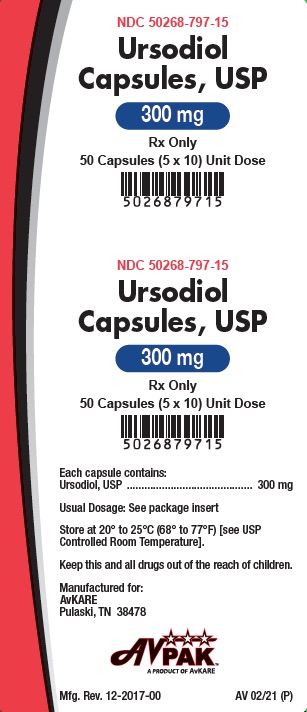 Ursodiol by AvPAK URSODIOL capsule