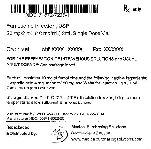 Famotidine by Medical Purchasing Solutions, LLC FAMOTIDINE injection