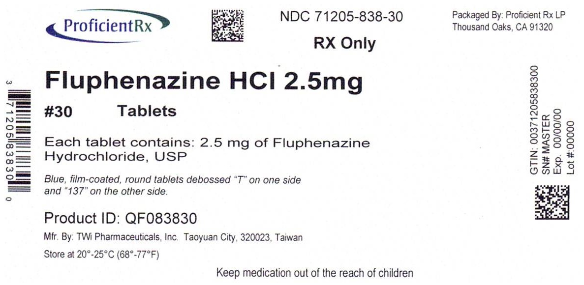 FLUPHENAZINE HYDROCHLORIDE tablet, film coated