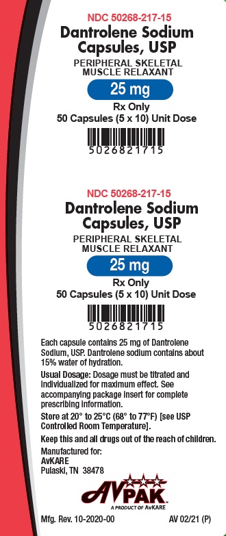 DANTROLENE SODIUM capsule