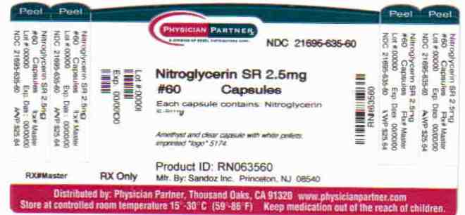 NITROGLYCERIN SLOCAPS- nitroglycerin sustained-release capsules capsule