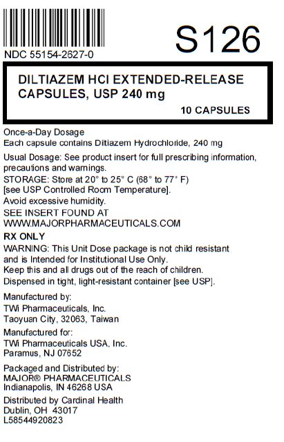 DILTIAZEM HYDROCHLORIDE capsule, extended release