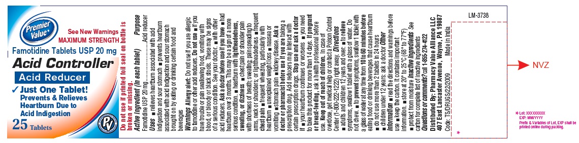 FAMOTIDINE tablet, film coated