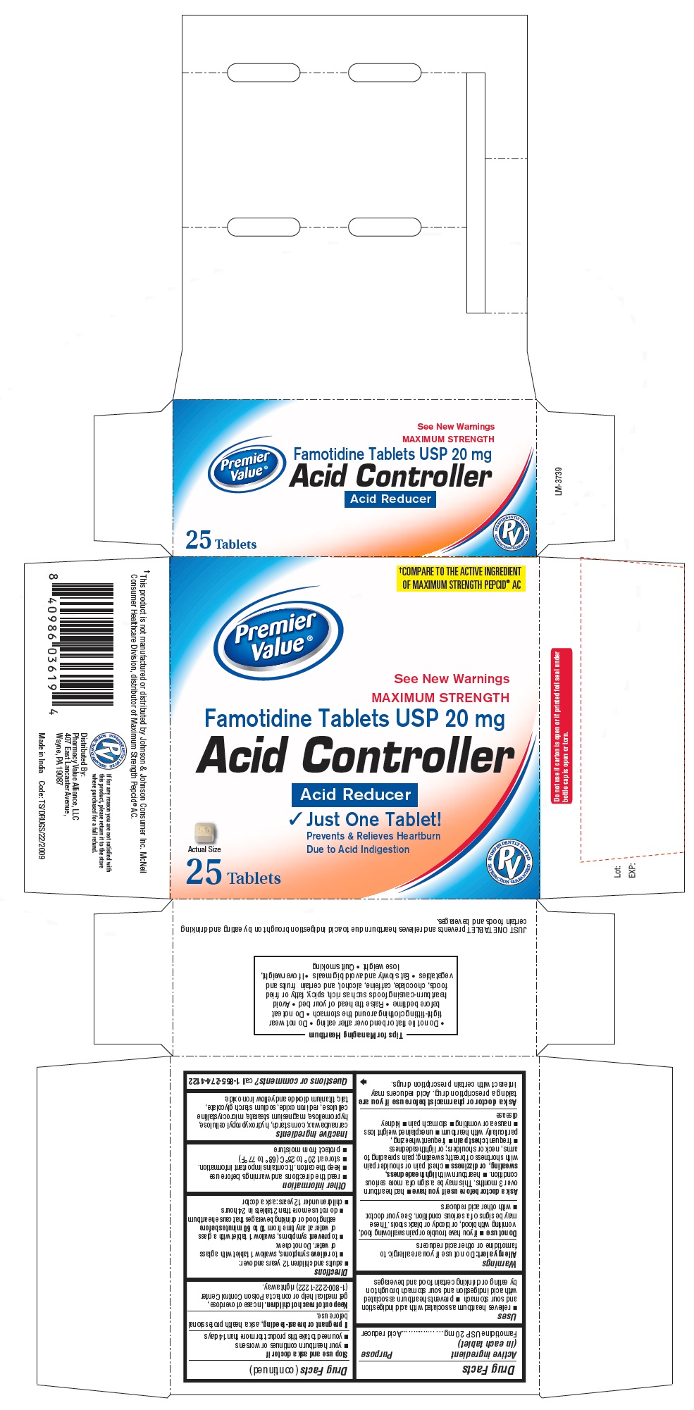 FAMOTIDINE tablet, film coated