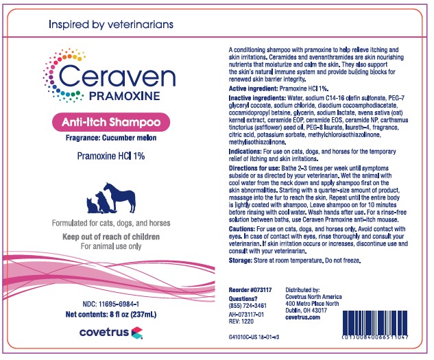 CERAVEN- pramoxine hydrochloride shampoo