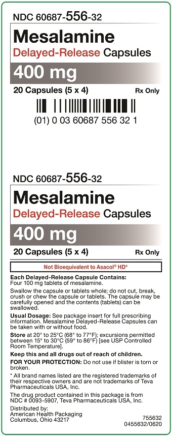 MESALAMINE capsule, delayed release