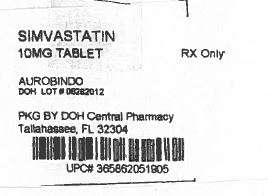 SIMVASTATIN tablet, film coated