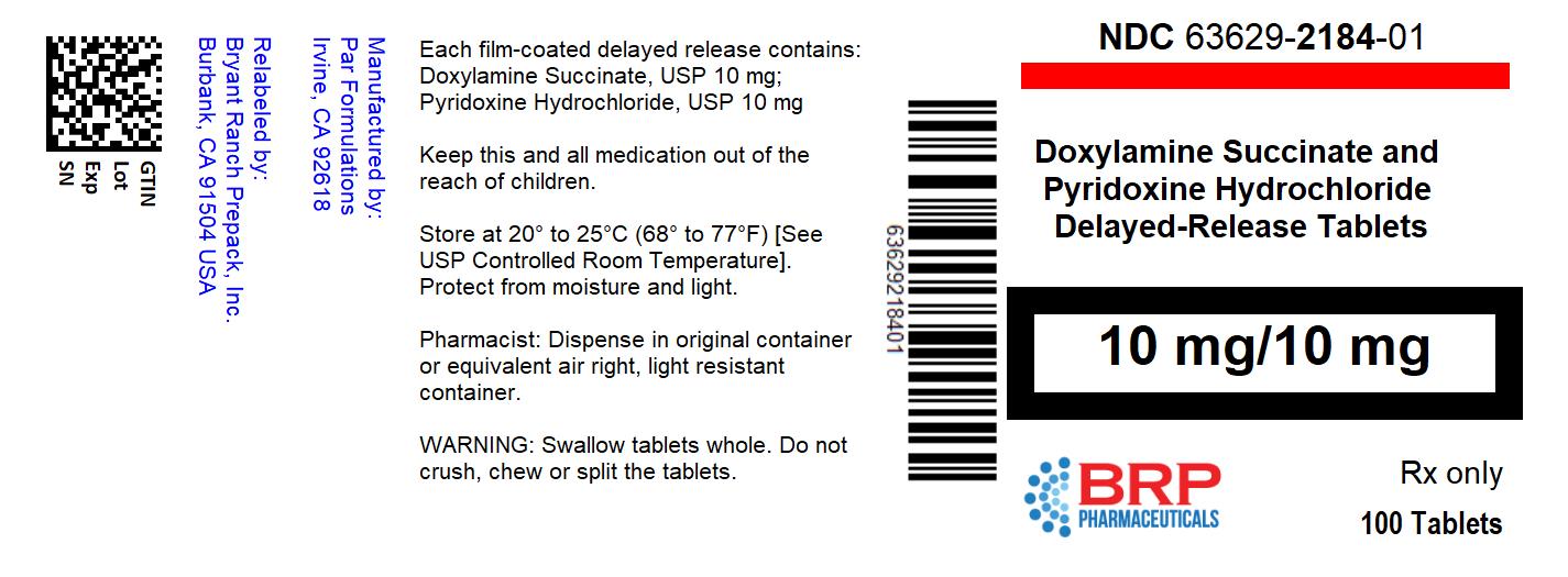 DOXYLAMINE SUCCINATE AND PYRIDOXINE HYDROCHLORIDE- doxylamine succinate ...