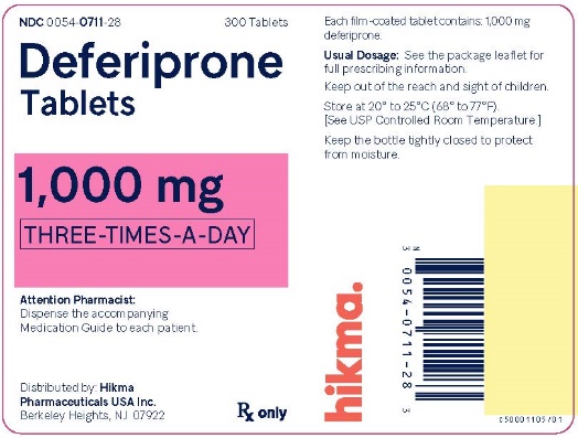 DEFERIPRONE tablet, coated