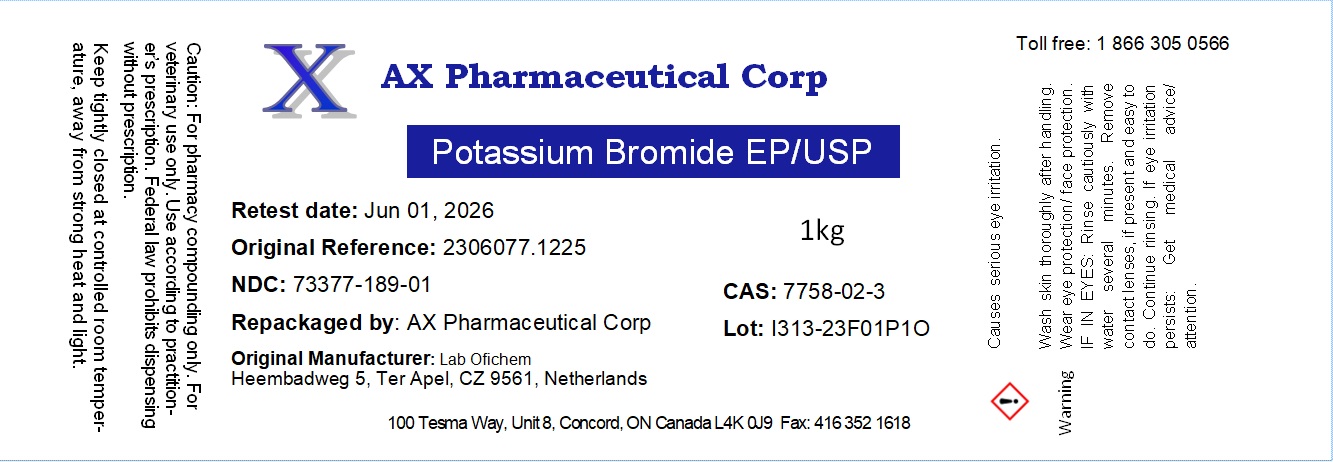POTASSIUM BROMIDE powder