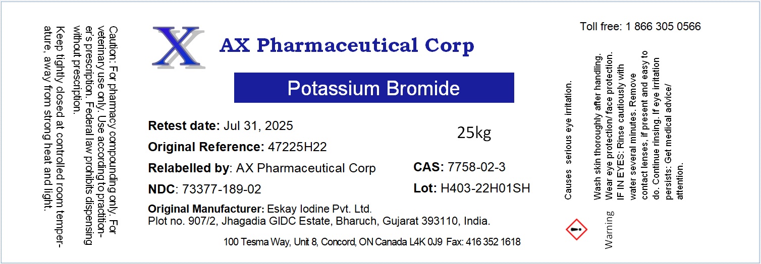 POTASSIUM BROMIDE powder