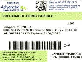Pregabalin by Advanced Rx Pharmacy of Tennessee, LLC PREGABALIN capsule