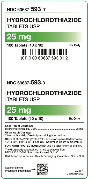 HYDROCHLOROTHIAZIDE tablet