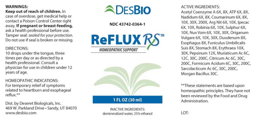 REFLUX RXS (acetyl coenzyme a, adenosinum triphosphoricum dinatrum ...