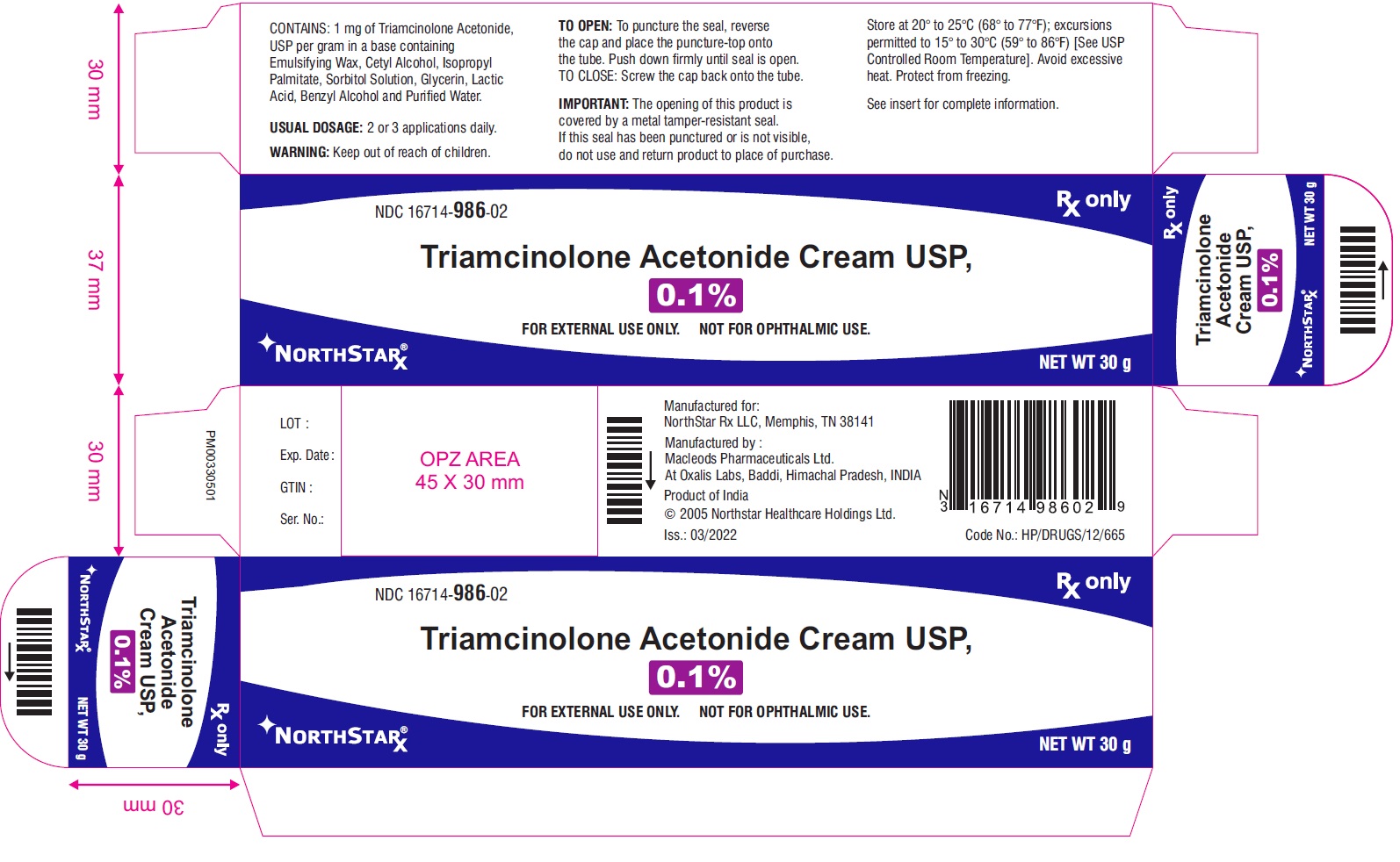 TRIAMCINOLONE ACETONIDE cream