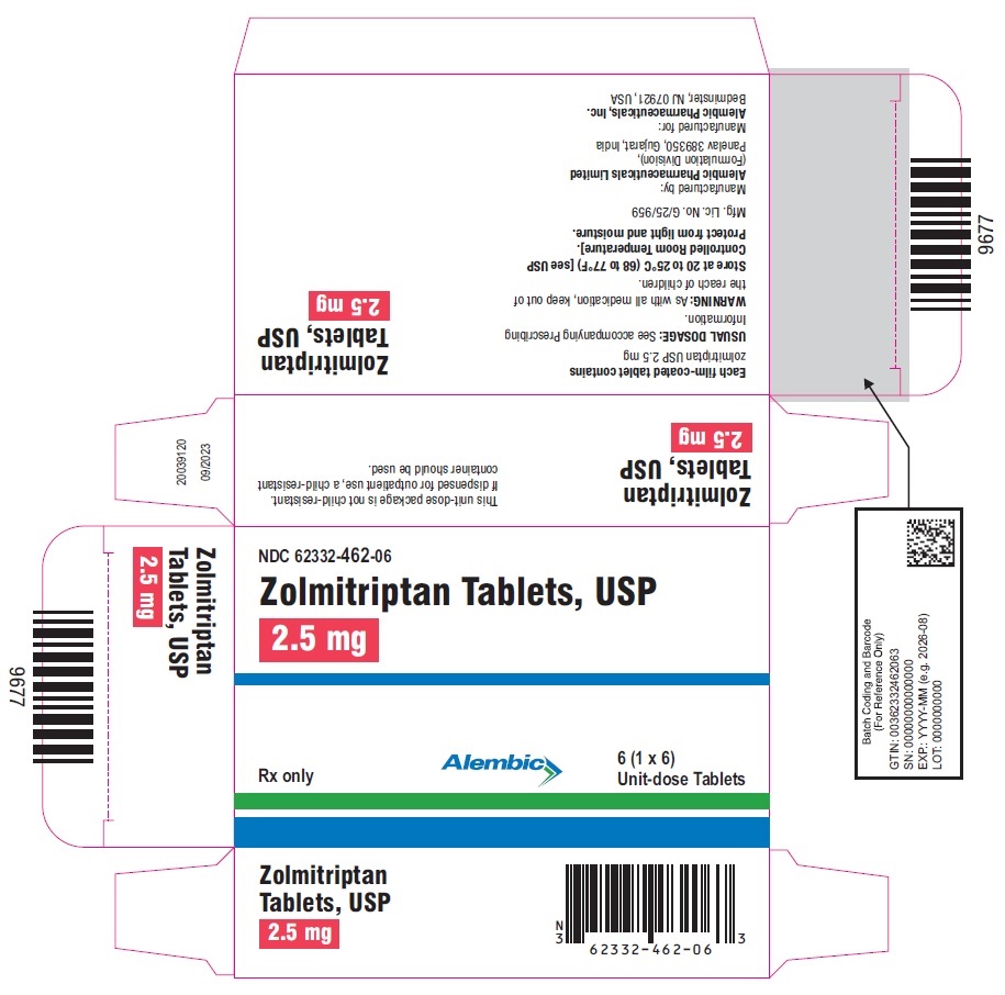 ZOLMITRIPTAN tablet, film coated