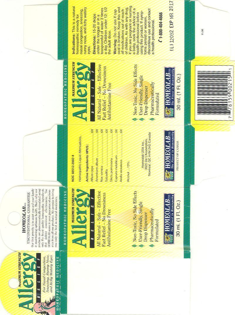 ALLERGY RELIEF- allium cepa, arsenicum album, nux vomica, sabadilla ...