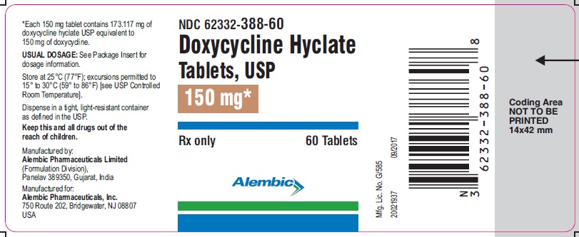 DOXYCYCLINE HYCLATE tablet, film coated
