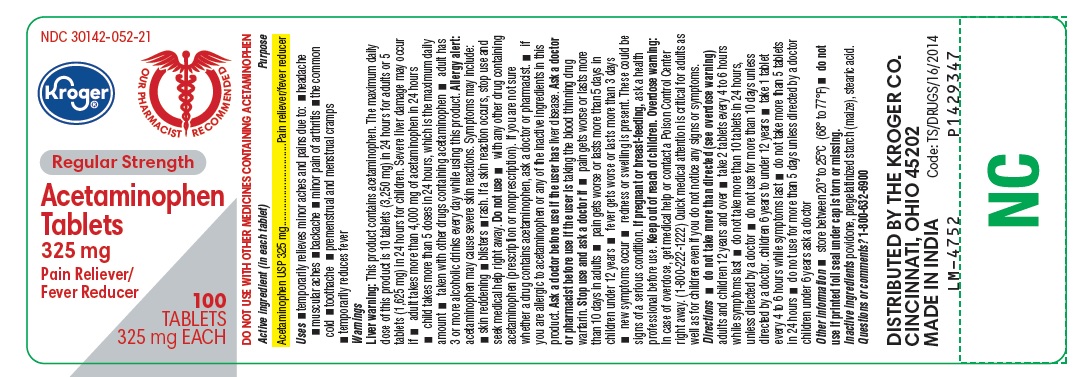 ACETAMINOPHEN REGULAR STRENGTH- acetaminophen tablet