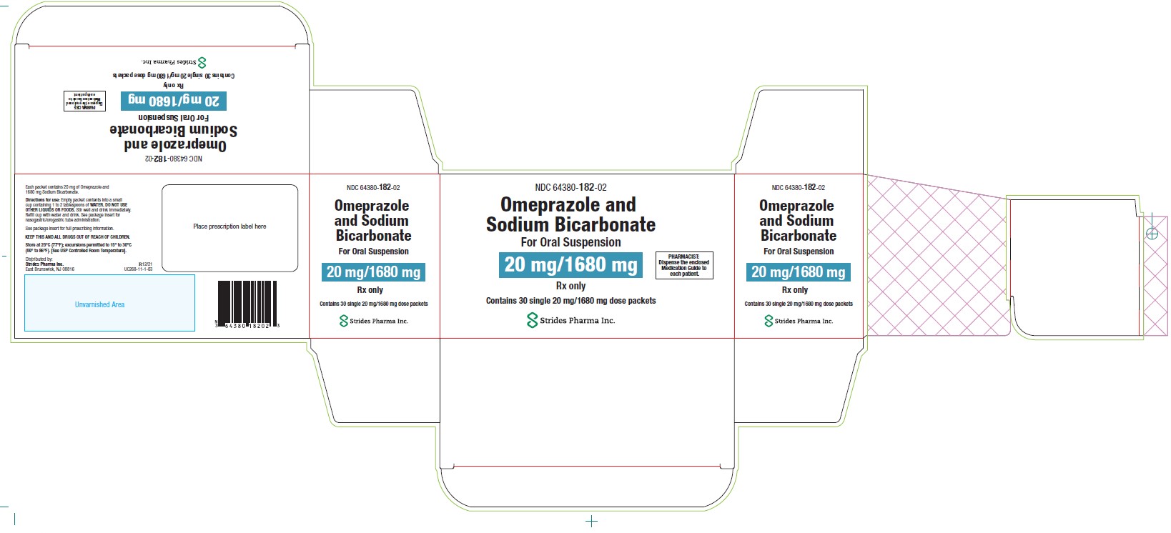OMEPRAZOLE/SODIUM BICARBONATE- omeprazole powder, for suspension