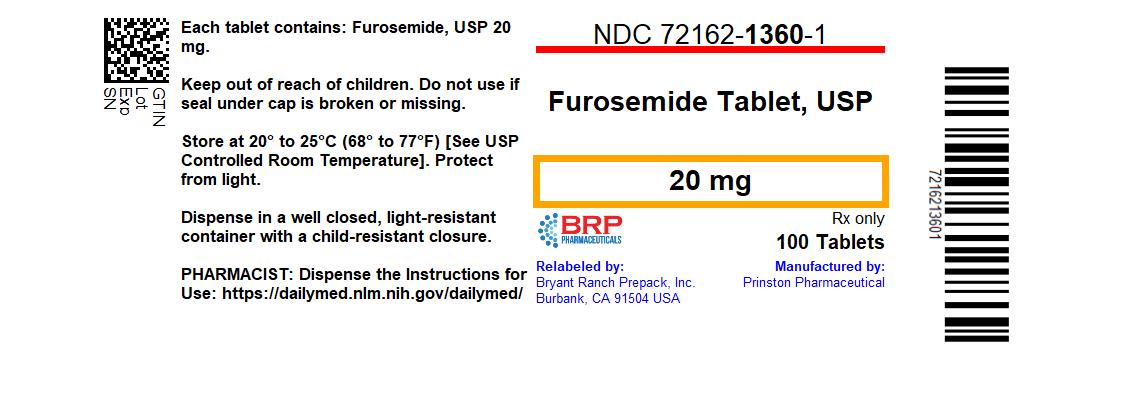 Furosemide by Bryant Ranch Prepack FUROSEMIDE tablet