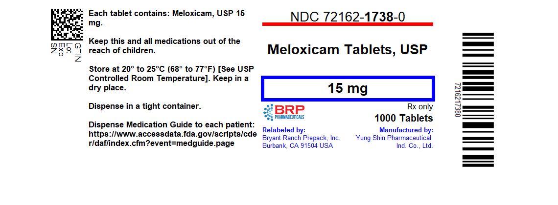 Meloxicam by Bryant Ranch Prepack MELOXICAM tablet