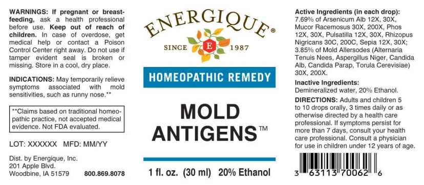 MOLD ANTIGENS (alternaria tenuis nees, aspergillus niger, candida ...