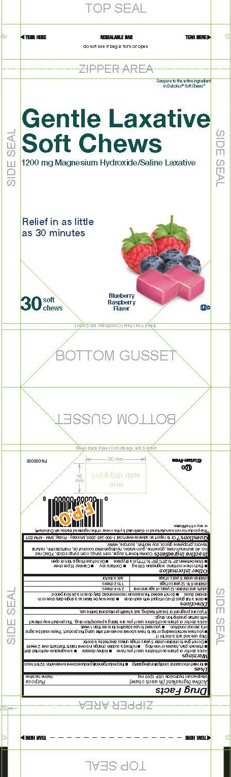 WALGREENS BLUEBERRY RASPBERRY GENTLE LAXATIVE- magnesium hydroxide ...