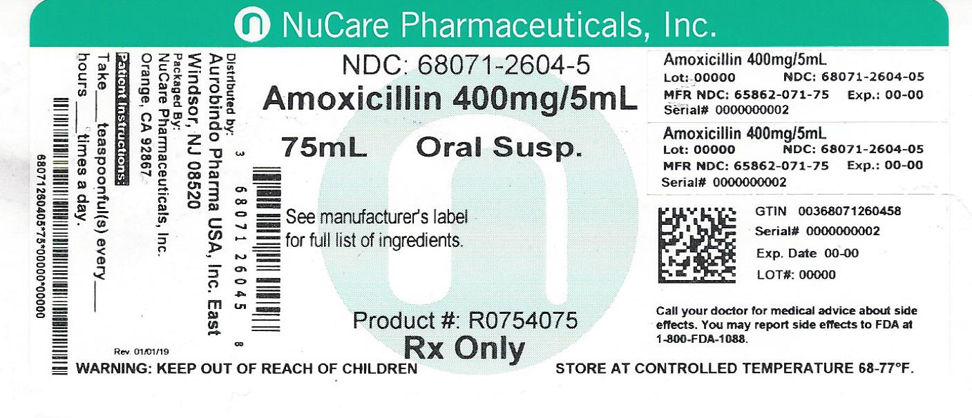 AMOXICILLIN powder, for suspension