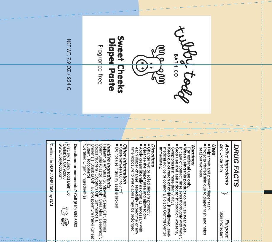 SWEET CHEEK DIAPER CREAM- diaper cream ointment