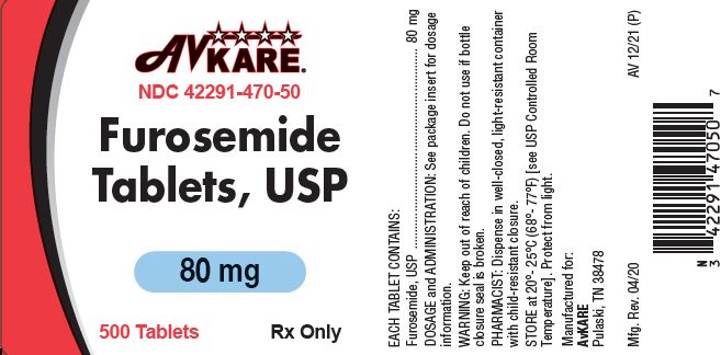 Furosemide by AvKARE FUROSEMIDE tablet