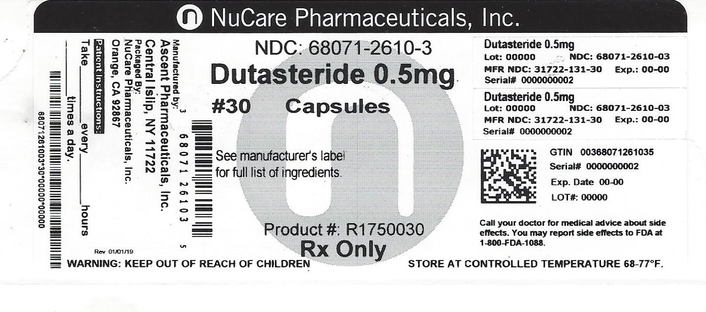 DUTASTERIDE capsule, liquid filled