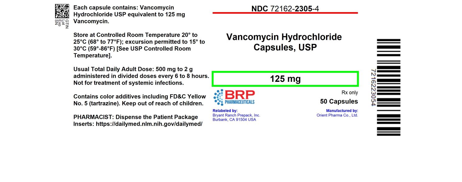VANCOMYCIN HYDROCHLORIDE capsule