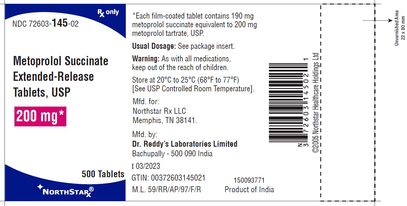 METOPROLOL SUCCINATE tablet, extended release